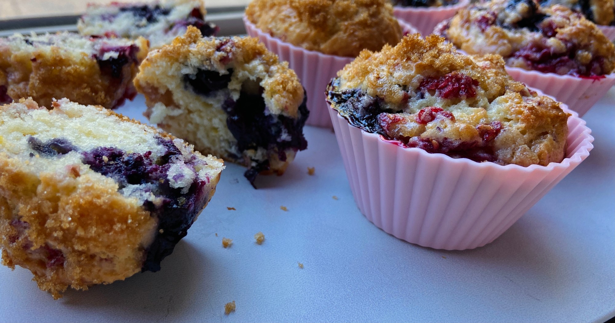 Marvelous Mixed Berry Muffins – Hopealicious Bake Shop